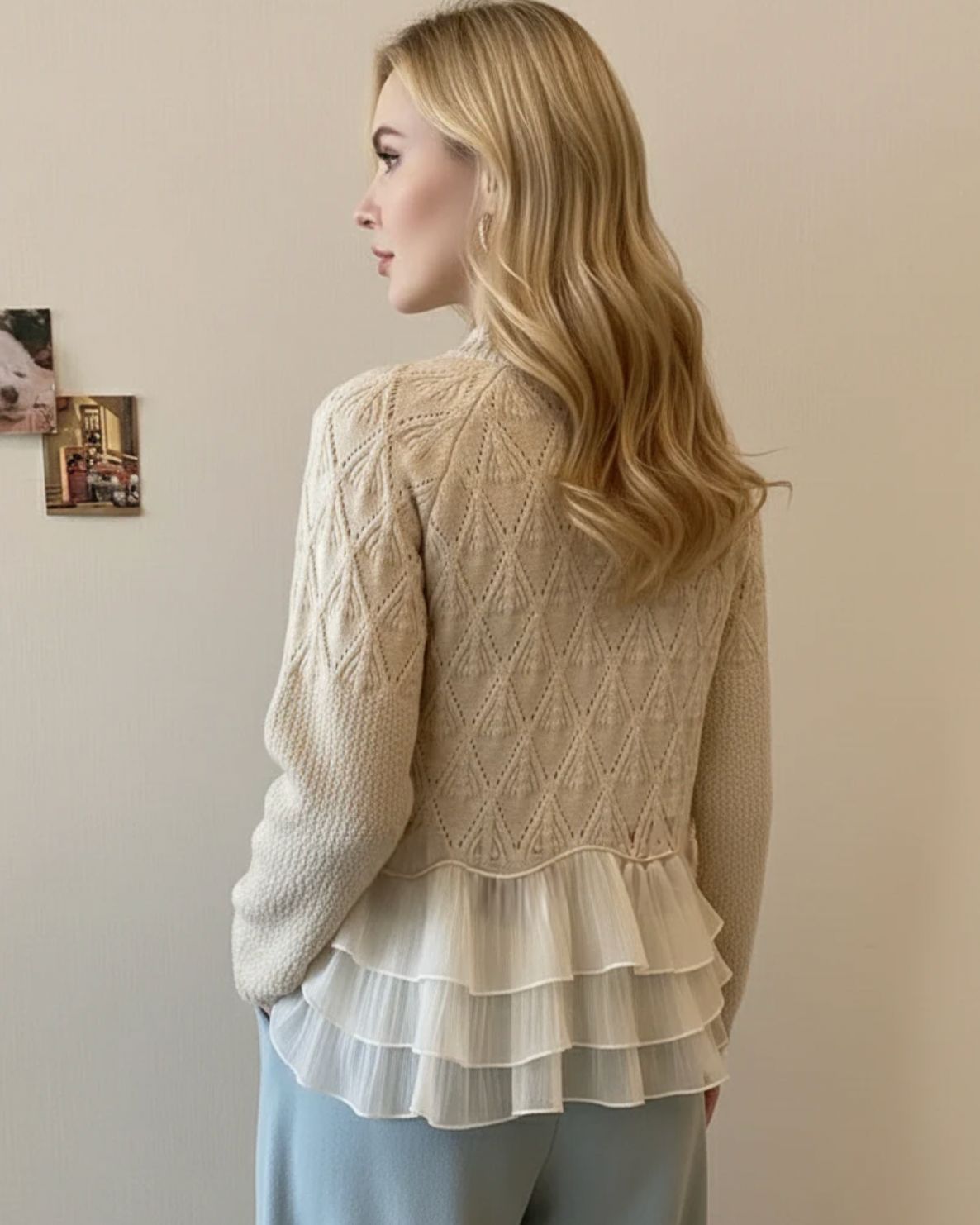Taylor | Ruffle Cardigan – Maeve & Finn Dublin